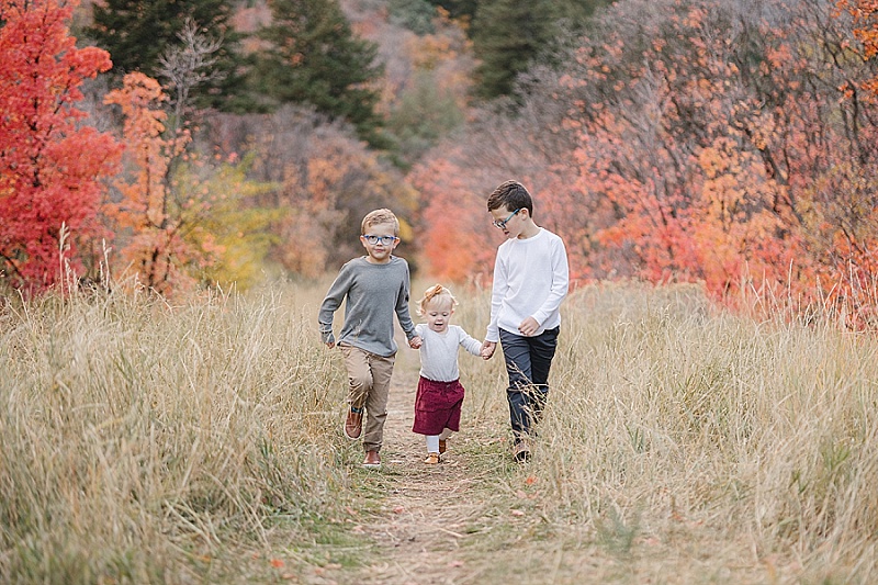 Bright Fall Family Pictures in Logan Utah | Nielsen Family - Kylee Ann ...